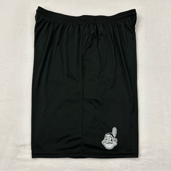 A4 | Shorts | Vintage Mlb Retro Cleveland Indians Baseball Black ...